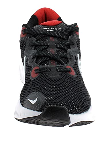 Nike Men's Renew Run Running Shoes (Black/White-University Red, 9.5)