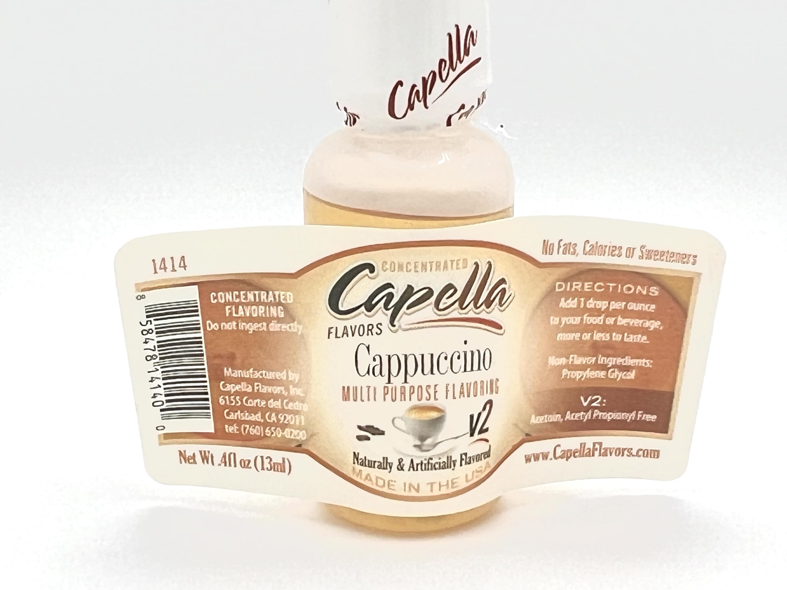 Capella Flavor Drops Cappuccino Concentrate 13ml