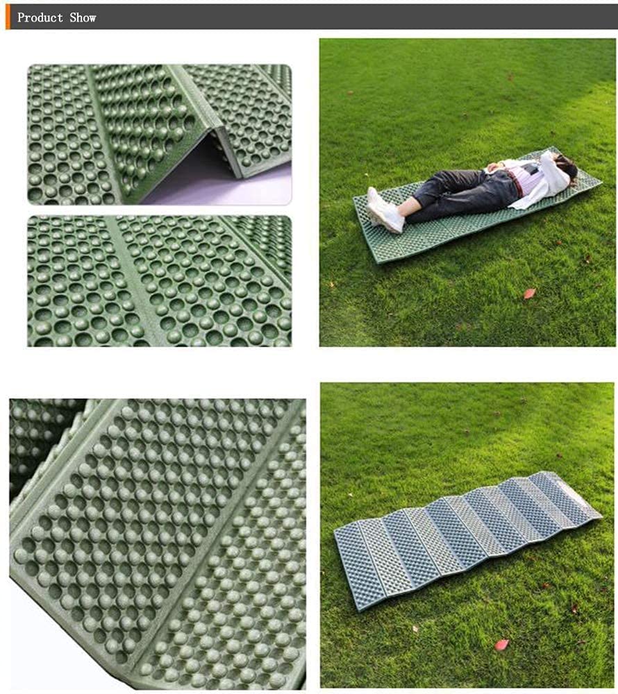 BKS Foam Egg Crate Sleeping Folding Pad,Backpacking Camping Mat …