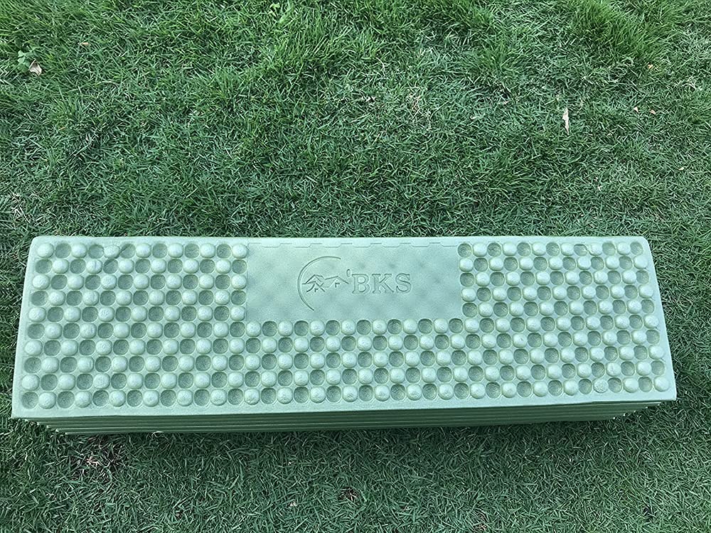 BKS Foam Egg Crate Sleeping Folding Pad,Backpacking Camping Mat …