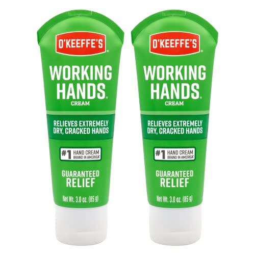O'Keeffe's Working Hands Hand Cream, 3 oz, Tube, (Pack of 2)