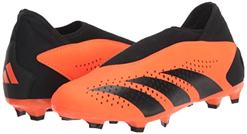 adidas Predator Match Unisex-Child Shin Guards Accuracy.3 Firm Ground Team Solar Orange/Black/Black 12