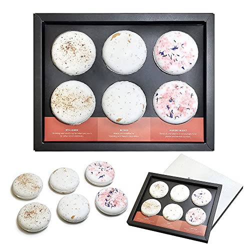 FIREKOTO Shower Steamers Shower Bombs with Essential Oils for Stress Relief, Shower Steamers Aromatherapy for Home SPA, Christmas Gifts, Relaxation Gifts for Women (Style A)