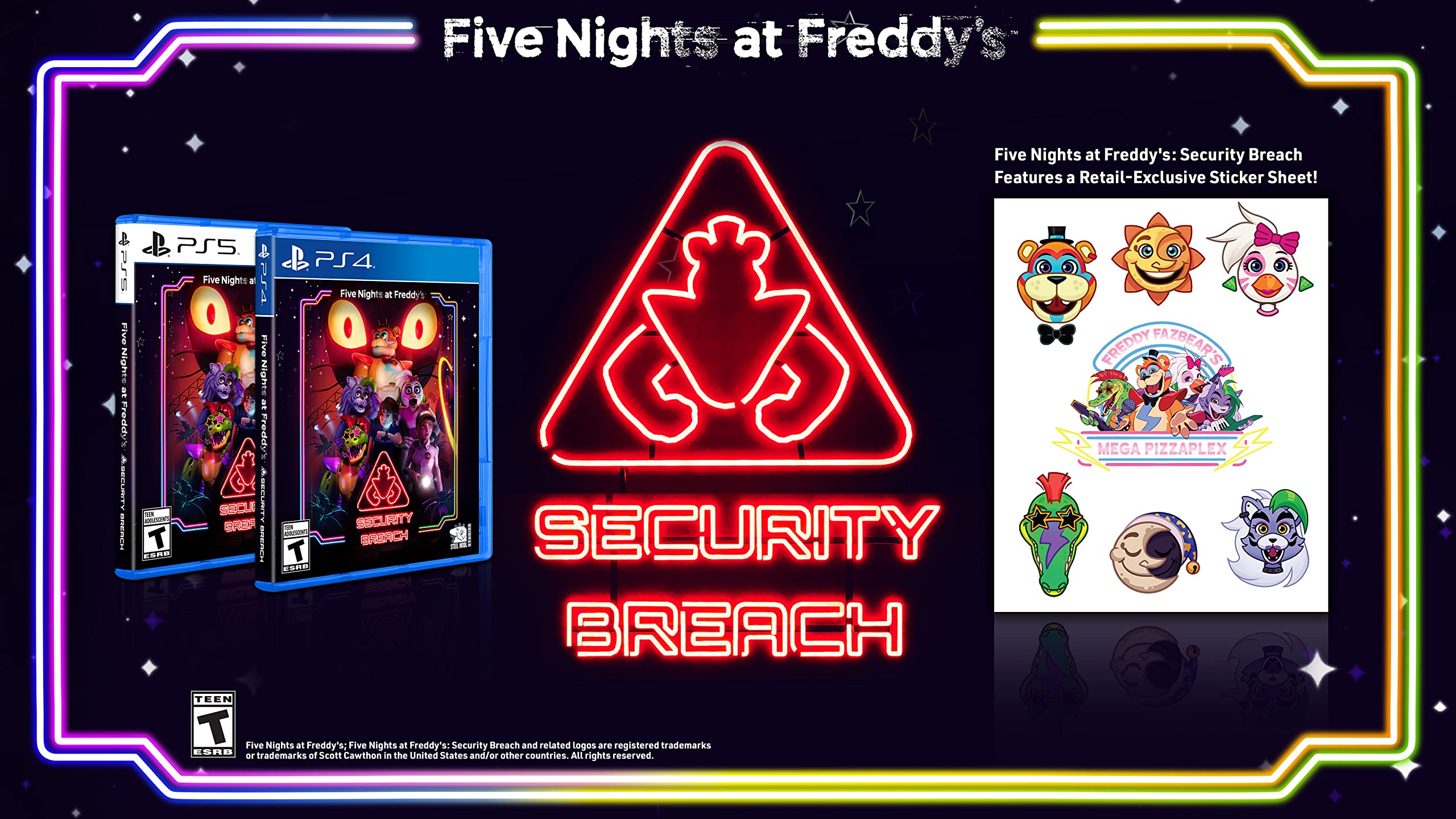 Five Nights at Freddy's: Help Wanted (PS4) and Security Breach Bundle