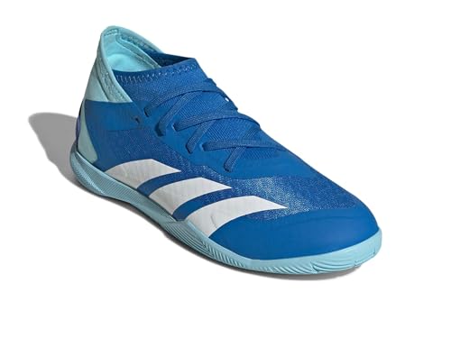 adidas Soccer Predator Accuracy.3 Indoor (Little Kid/Big Kid) Bright Royal/White/Bliss Blue 3.5 Big Kid M