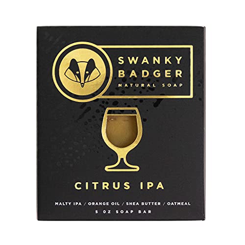 Swanky Badger Natural Soap Bar – Citrus IPA