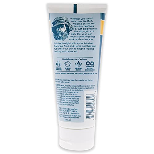 Burts Bees Soothing Moisturizer Plus After Shave Men 2.5 oz