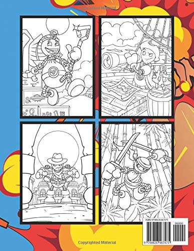 Kick The Buddy Coloring Book: If your kids love the Kick the Buddy game, this coloring book will be the perfect gift.