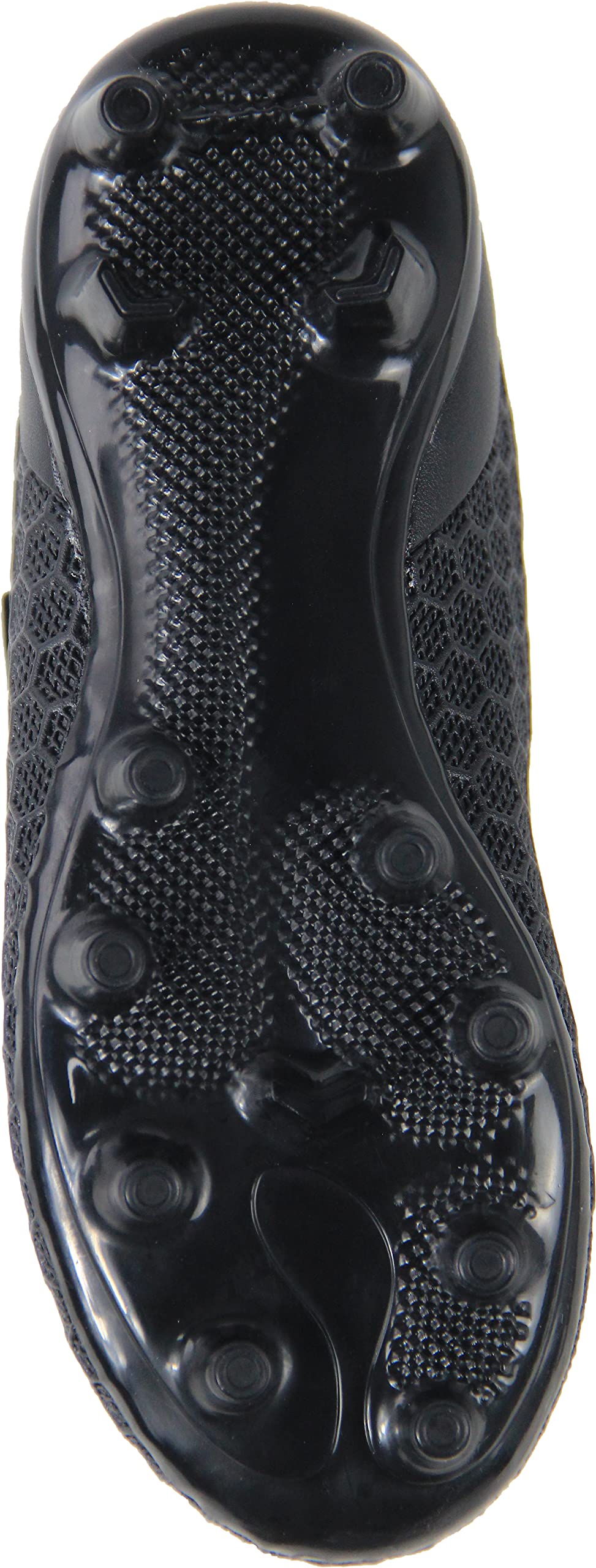 BomKinta Kid's FG Soccer Cleats Athletic Outdoor Soccer Shoes Black Size 2.5 M US Little Kid