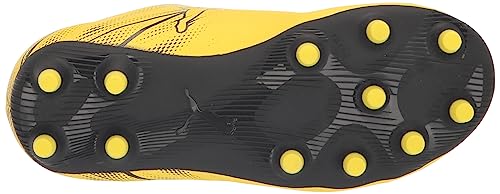 PUMA Attacanto Firm Ground/Artificial Ground (Toddler/Little Kid/Big Kid) Yellow Blaze/Puma Black 3.5 Little Kid M