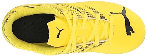 PUMA Attacanto Firm Ground/Artificial Ground (Toddler/Little Kid/Big Kid) Yellow Blaze/Puma Black 3.5 Little Kid M