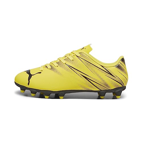 PUMA Attacanto Firm Ground/Artificial Ground (Toddler/Little Kid/Big Kid) Yellow Blaze/Puma Black 3.5 Little Kid M