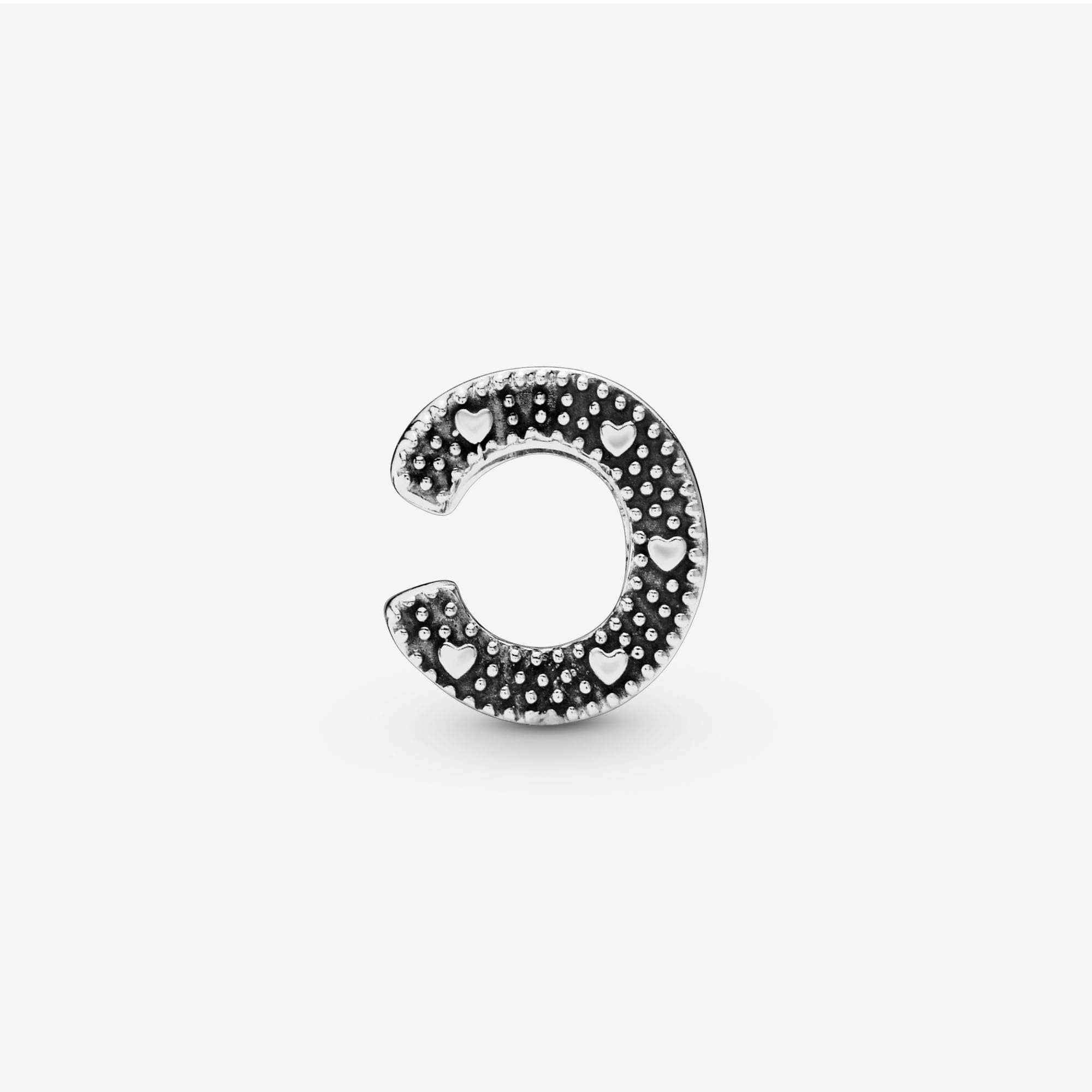 Pandora Jewelry Letter C Sterling Silver Charm