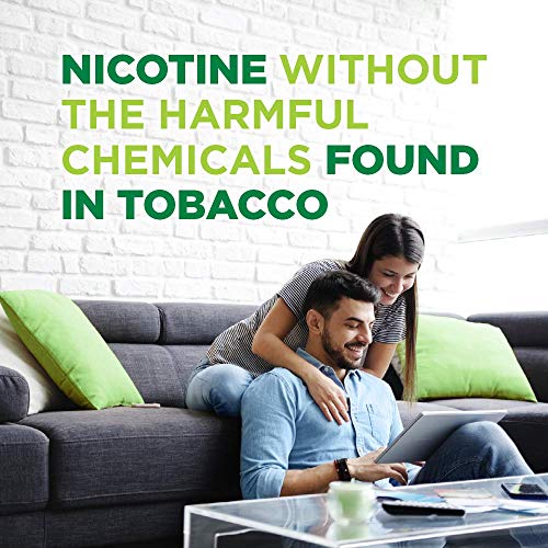 Amazon Basic Care Nicotine Polacrilex Coated Gum, 4 mg (Nicotine), Cool Mint Flavor, Stop Smoking Aid, 20 Count