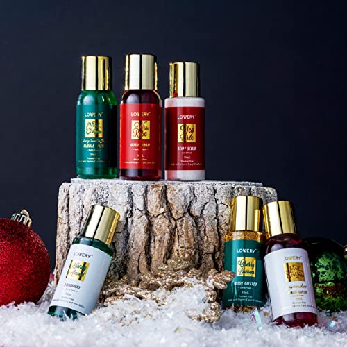 LOVERY 2022 Limited Edition Advent Calendar, Christmas Advent Calendar for Adults, for Women & Men, Stocking Stuffers Ideas, Beauty & Spa Advent Set, Countdown Calendar, 24pc Bath & Body Care