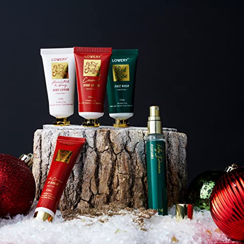LOVERY 2022 Limited Edition Advent Calendar, Christmas Advent Calendar for Adults, for Women & Men, Stocking Stuffers Ideas, Beauty & Spa Advent Set, Countdown Calendar, 24pc Bath & Body Care