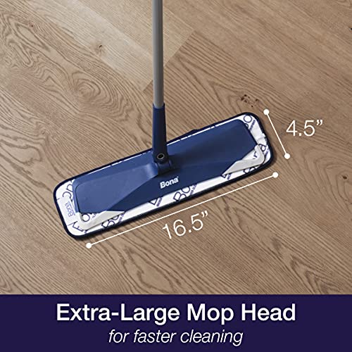 Bona Ultimate Hardwood Floor Care Kit - Includes Microfiber Mop, Hardwood Floor Cleaning Solution and Refill, Hardwood Floor Polish, Microfiber Cleaning Pads, and Microfiber Dusting Pad