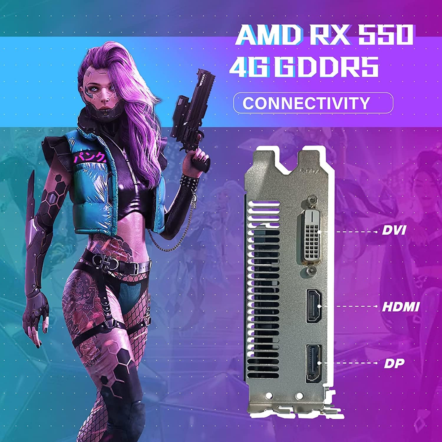 HP RGB Gaming Desktop PC, AMD Ryzen 5 Pro 2400G 3.6G, 16GB RAM, Radeon RX 550 4G GDDR5, 256G SSD + 3TB, WiFi & Bluetooth 5.0, RGB Keyboard & Mouse, Win 10 Pro (Renewed)
