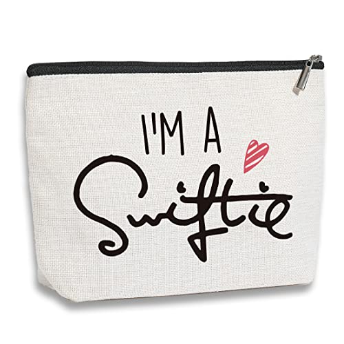 Music Lovers Gifts for Women, Friendship Gifts for Women Friends Sister, TS Fans Makeup Bag, Birthday Christmas Gifts for Her
