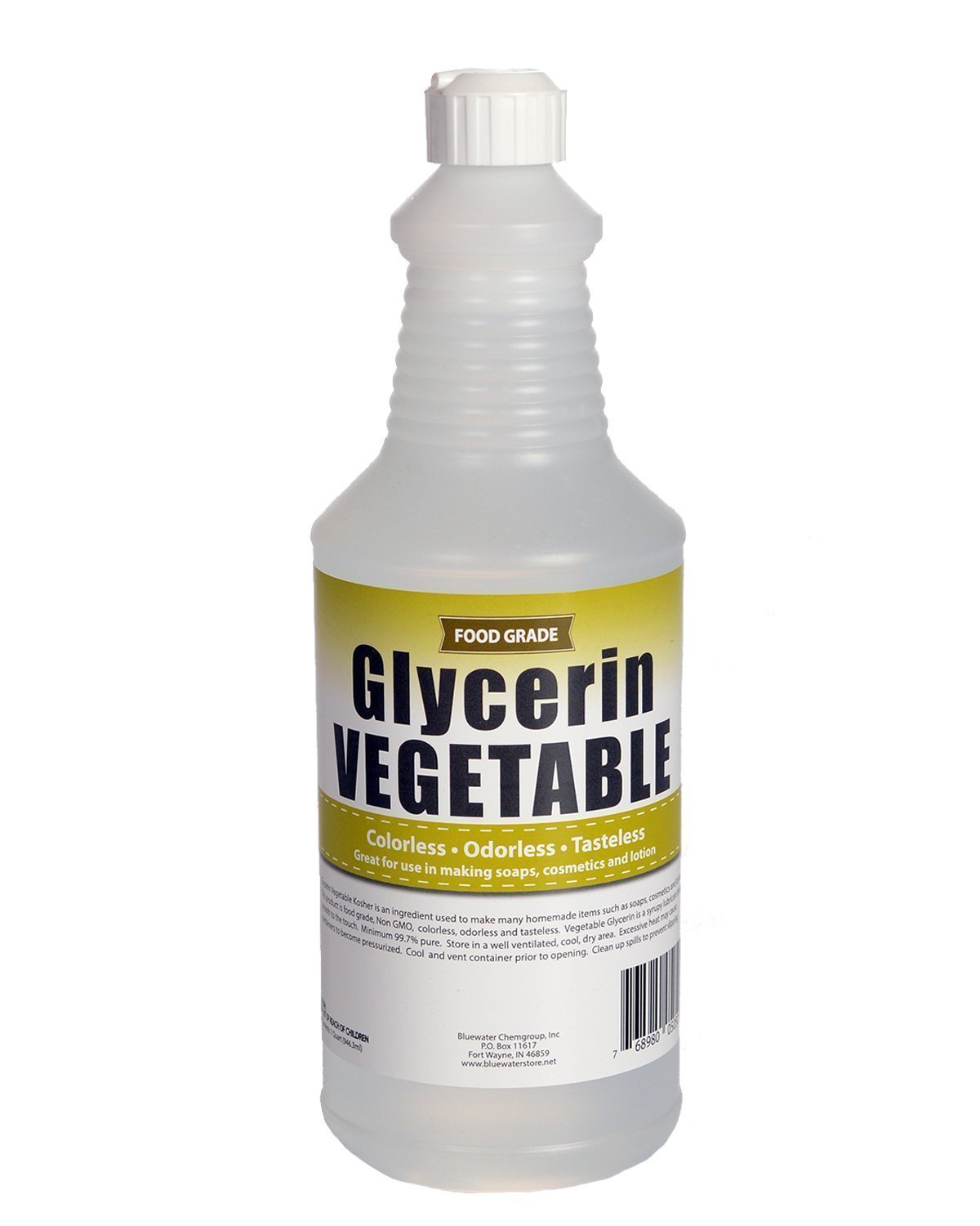 Sanco Industries Vegetable Glycerin - 1 Quart (32oz) - All Natural, USP Grade - Food Grade Liquid Glycerin