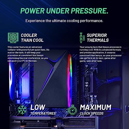 Skytech Blaze3.0 Gaming PC Desktop – Intel Core i5 13400F 2.5 GHz, NVIDIA RTX 4060, 1TB NVME SSD, 16GB DDR4 RAM 3200, 600W Gold PSU, 11AC Wi-Fi, Windows 11 Home 64-bit