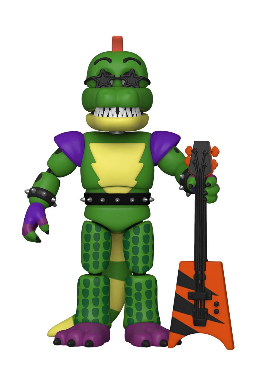 Funko Action Figures! Set of 5 - Five Nights at Freddy's - Security Breach - Pizzaplex - Glamrock Chica, Glamrock Freddy, Montgomery Gator, Roxanne Wolf and Vanny