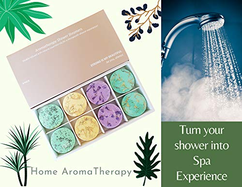 Aromatherapy Shower Steamers; Double Infused with Organic Essential Oils; Spring Gift; Hostess Gift; Thank You Gift; Mother's Day Gift