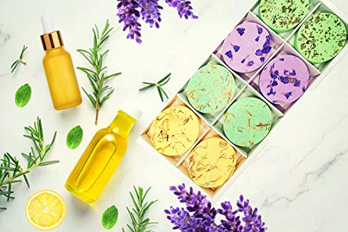 Aromatherapy Shower Steamers; Double Infused with Organic Essential Oils; Spring Gift; Hostess Gift; Thank You Gift; Mother's Day Gift