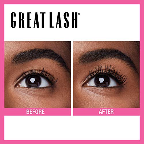 Maybelline New York Great Lash Washable Mascara, Very Black (Pack of 2)