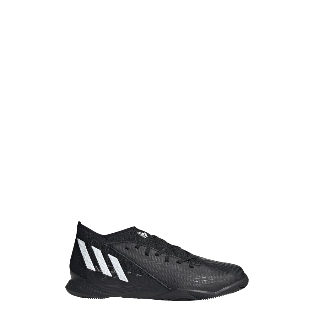 adidas Big Kid Predator Edge.3 Indoor Core Black/White/Vivid Red 4