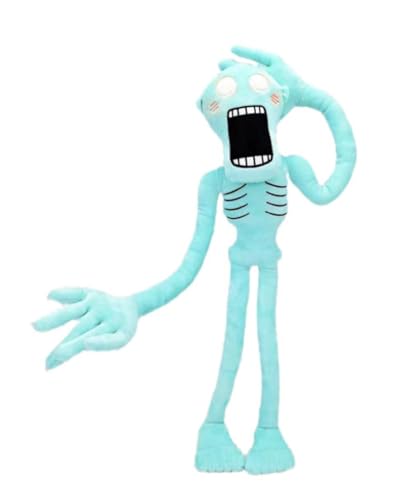 YZYNEW Siren Head Toy Siren Head Plush Toy Shy Man Stuffed Animals for Boys and Girls Holiday Party Perfect for Christmas Halloween (Blue)
