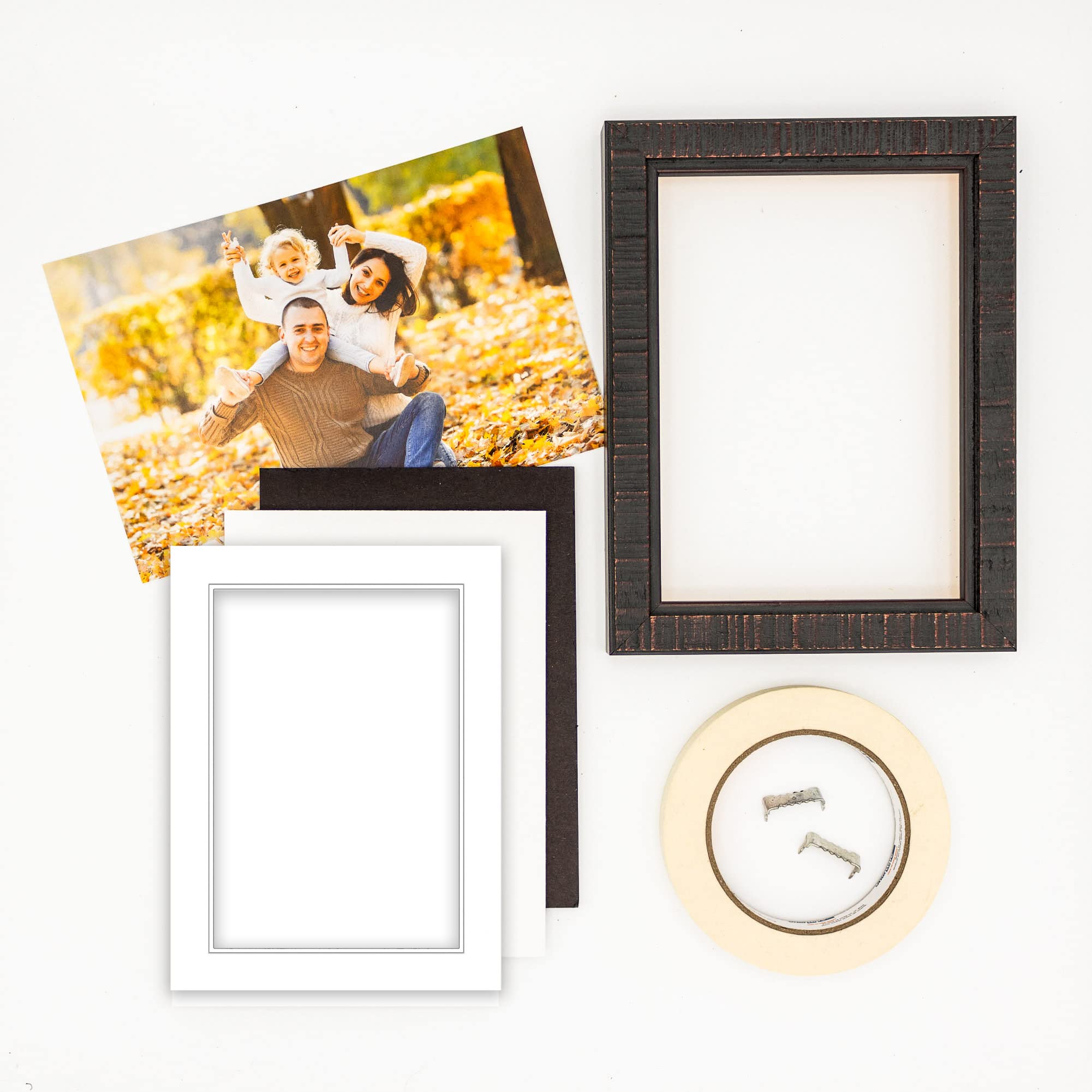 5x7 Mat for 4x6 Photo - Precut White on White Double Mat Picture Matboard for Frames Measuring 5 x 7 Inches - Bevel Cut Matte to Display Art Measuring 4 x 6 Inches - Acid Free ONE MAT