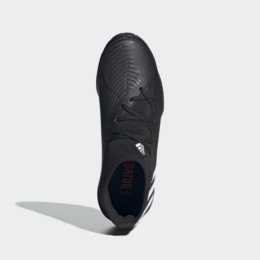 adidas Big Kid Predator Edge.3 Indoor Core Black/White/Vivid Red 4