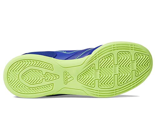 adidas Top Sala Indoor Soccer Shoe, Team Royal Blue/Team Solar Yellow/White, 2.5 US Unisex Little Kid