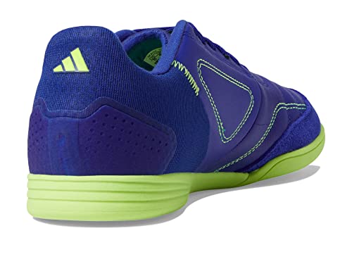 adidas Top Sala Indoor Soccer Shoe, Team Royal Blue/Team Solar Yellow/White, 2.5 US Unisex Little Kid