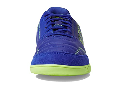adidas Top Sala Indoor Soccer Shoe, Team Royal Blue/Team Solar Yellow/White, 2.5 US Unisex Little Kid