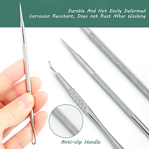 Blackhead Remover Tools, 2023 Latest 16 PCS Pimple Popper Tool Kit, Acne Blackhead Tools for Blemish, 410 Premium Professional Stainless Acne Pimple Extractor Tool with Metal Box