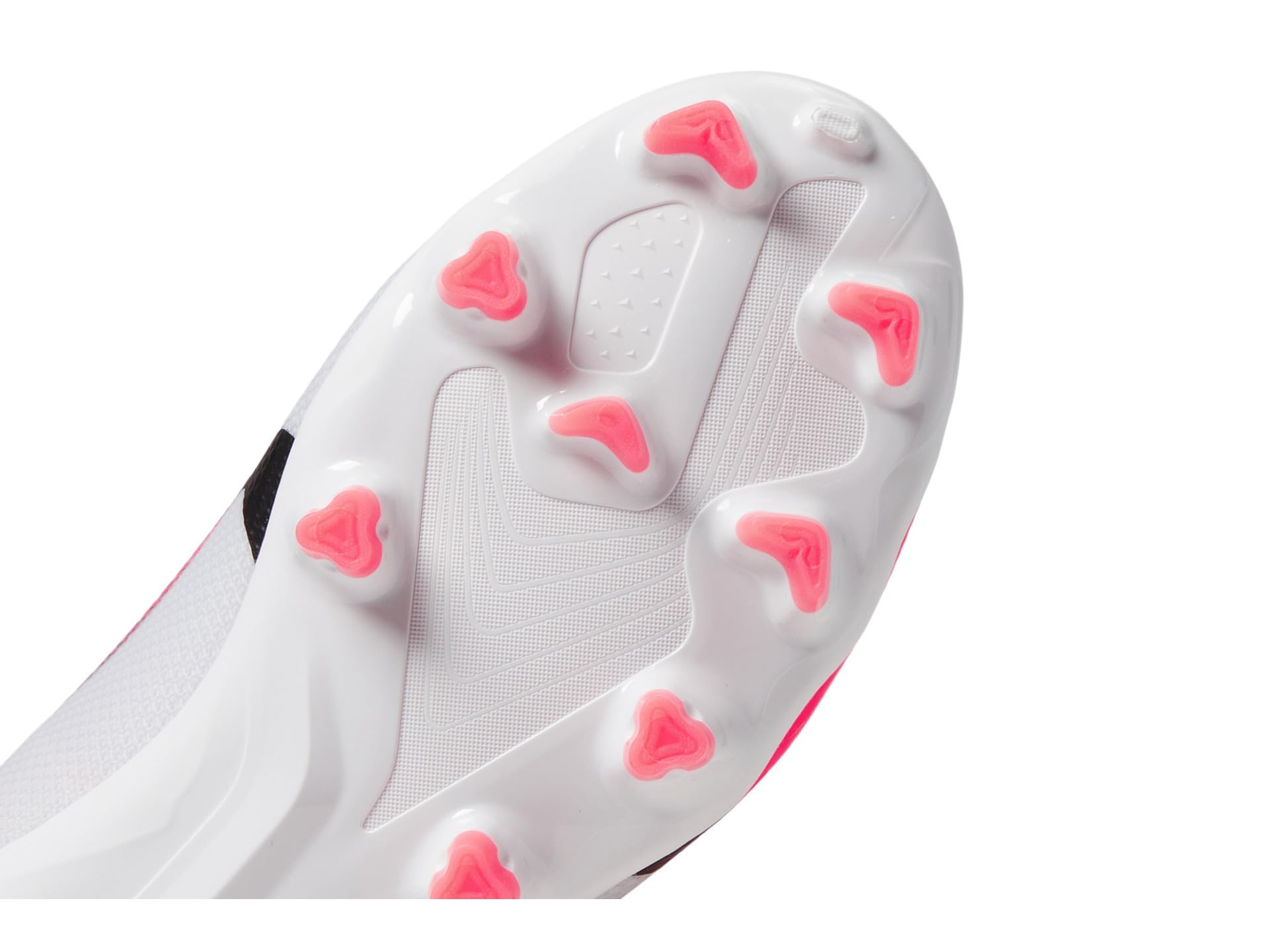 PUMA Ultra Match Laceless Firm Ground/Artificial Ground (Toddler/Little Kid/Big Kid) Puma White/Puma Black/Fire Orchid 5.5 Big Kid M