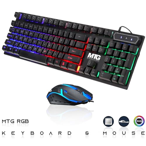 HP G3 Gaming Desktop PC, Intel Core i7 6th Gen, GT 1030 Graphics, 16GB RAM, 480GB SSD | 2TB HDD, RGB Keyboard Mouse, RGB Headphone, Webcam, New Dual MTG 24 inch Monitor Win 10 Pro (Renewed)