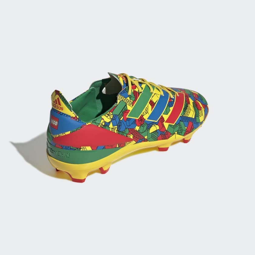 adidas Gamemode Firm Ground Cleats Kids', Yellow, Size 5