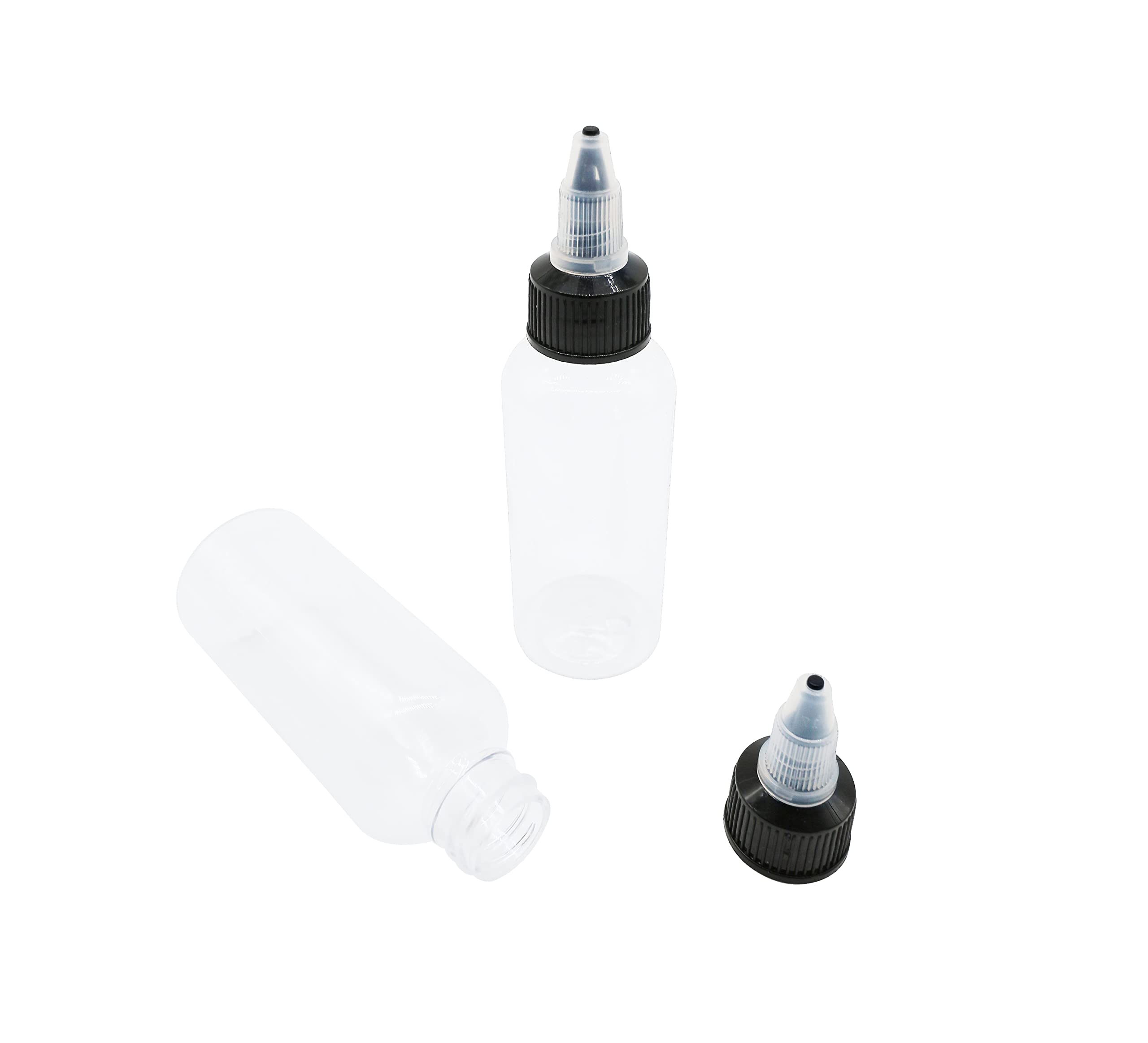 PET Plastic Extruded Liquid Bottle,squeeze bottle,dropper ,dispensing bottle,10 Pcs 1 oz Bottles,Laboratory wash Bottle,drip Bottle,Tattoo Ink,Watercolor Pigment Bottle, Ink Discharge Bottle(30ml)