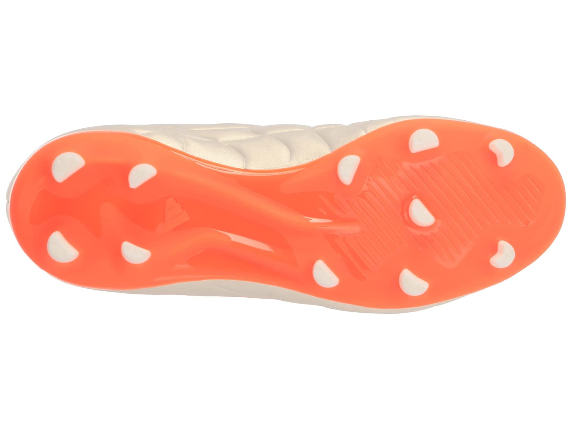 adidas Copa Pure.3 Firm Ground Football Shoe, Off White/Team Solar Orange/Off White, 3.5 US Unisex Little Kid