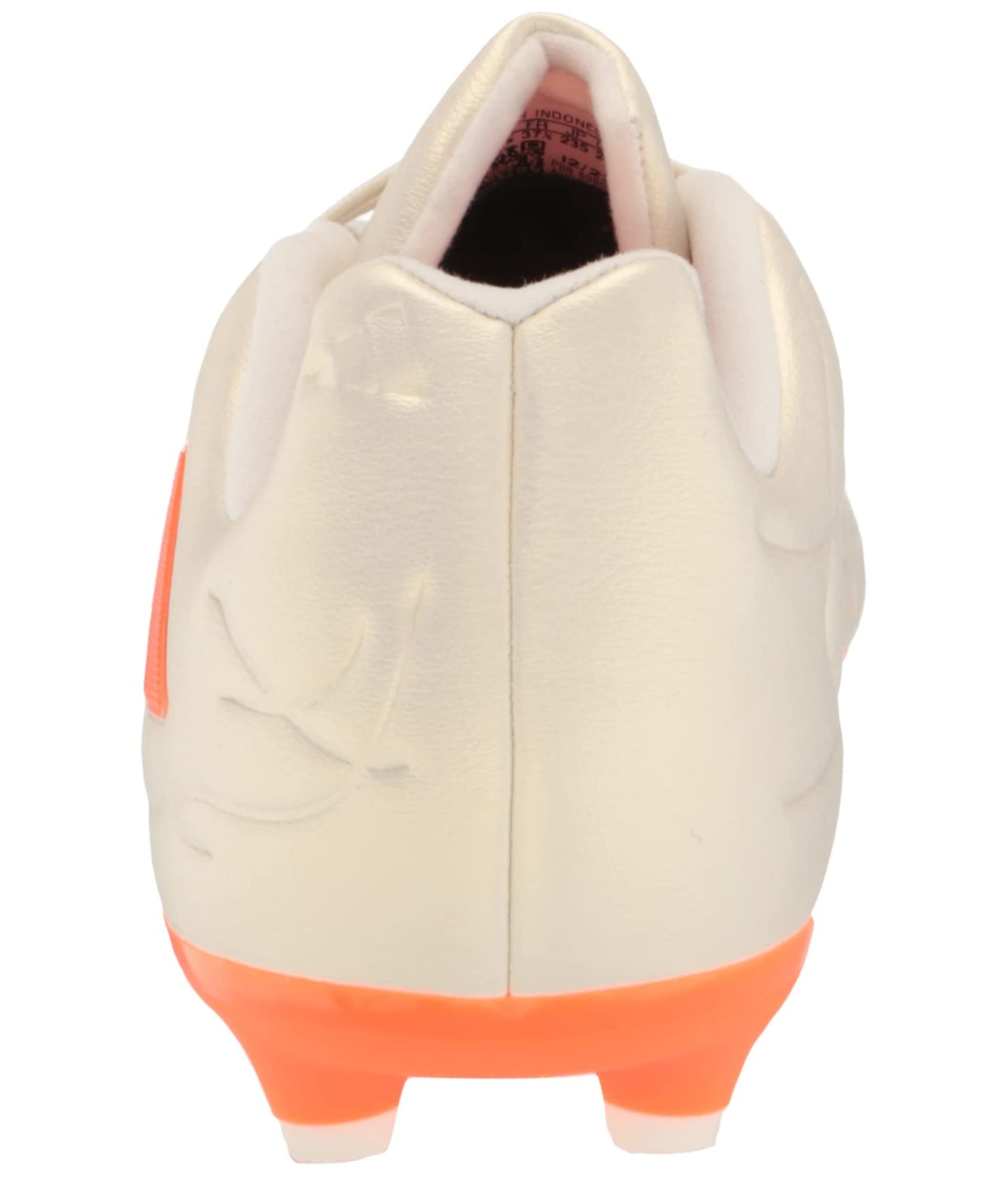 adidas Copa Pure.3 Firm Ground Football Shoe, Off White/Team Solar Orange/Off White, 3.5 US Unisex Little Kid