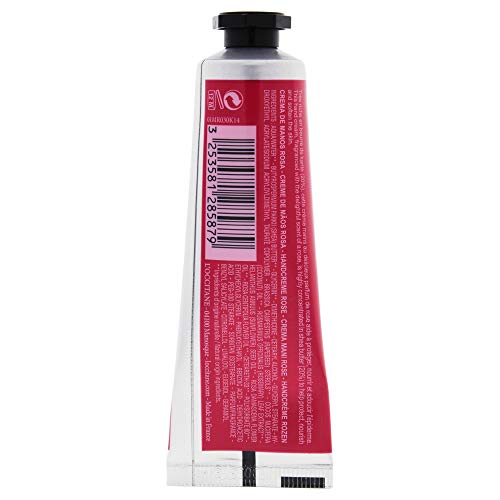 L'Occitane Shea Butter Delightful Rose Hand Cream|Nourishes and softens|20% shea butter|1 Oz
