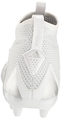 adidas Freak Spark 23 Football Shoe, White/White/Gold, 2 US Unisex Little Kid