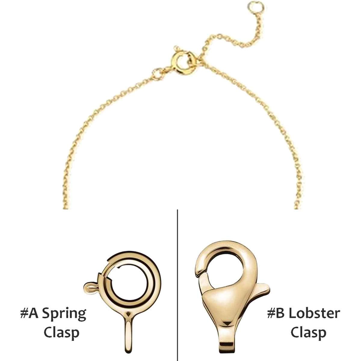 14k Gold or Silver Personalized Sideways Initial Letter Bracelet - Customize Your Solitaire Diamond Bracelet - Ideal Gift for Birthday, Weddings, Christmas, Engagements, Anniversaries