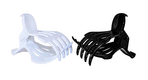 CURL KEEPER - Roller Jaw Clamps: Lift At The Roots For a Full Looking, Bouncy Style That Preserves The Natural Form Of Your Curls (12 Roller Jaw Clamps Per Pack)