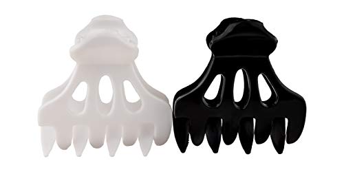 CURL KEEPER - Roller Jaw Clamps: Lift At The Roots For a Full Looking, Bouncy Style That Preserves The Natural Form Of Your Curls (12 Roller Jaw Clamps Per Pack)