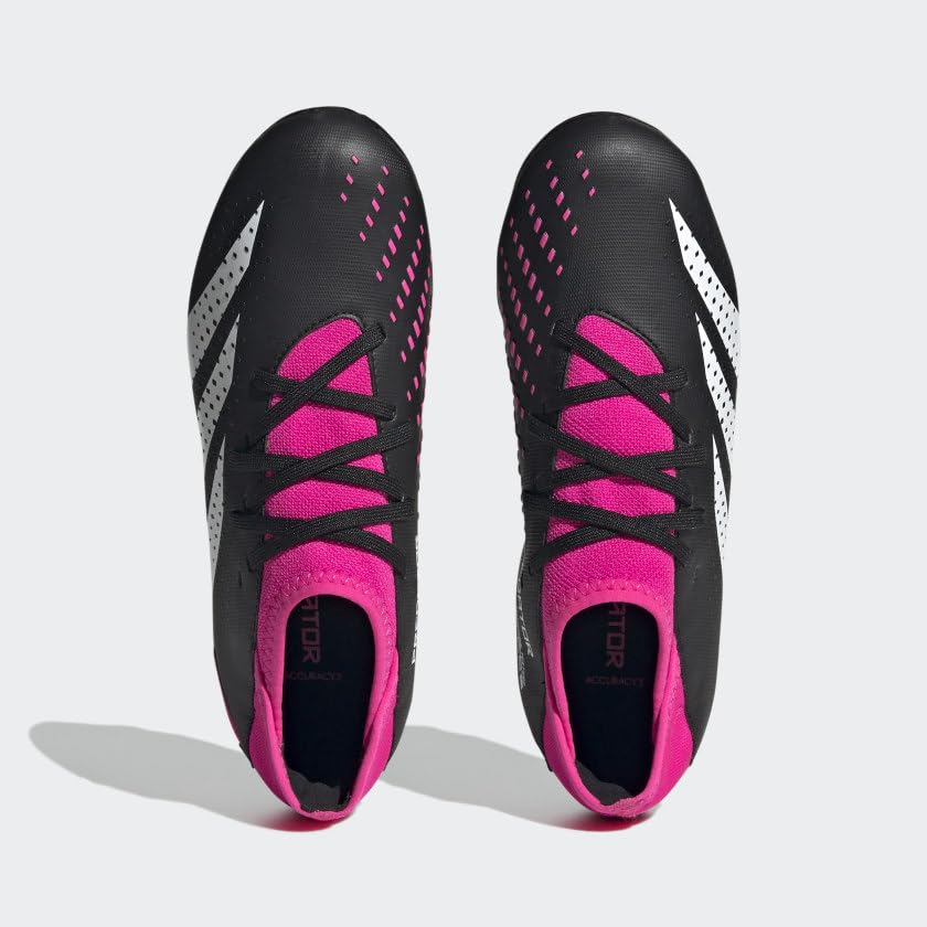 adidas Predator Accuracy.3 Firm Ground Soccer Cleats Kids', Black, Size 3.5