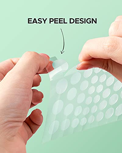 ZATKTK Acne Pimple Patch (180 Counts 4 Sizes), Invisible Hydrocolloid Acne Patch with Tea Tree Oil & Calendula Oil, Acne Spot Healing Patch Zit Patches for Face